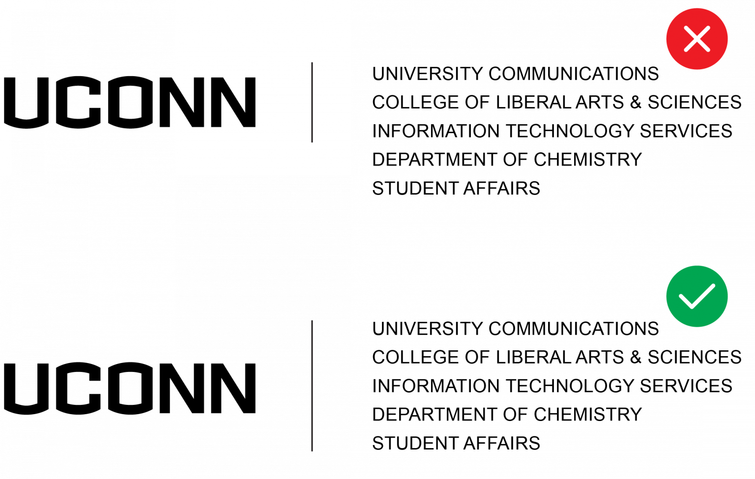 University Logo Hierarchy | Brand Standards